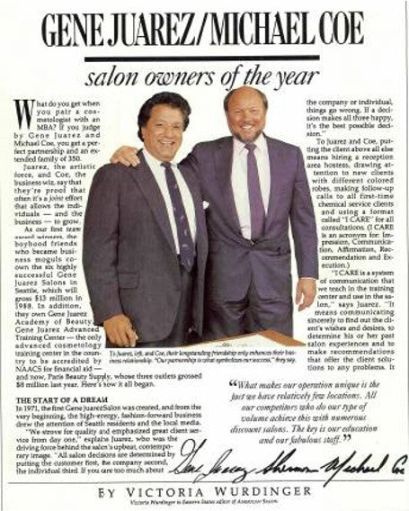 50th Anniversary Timeline – Gene Juarez Salons and Spas